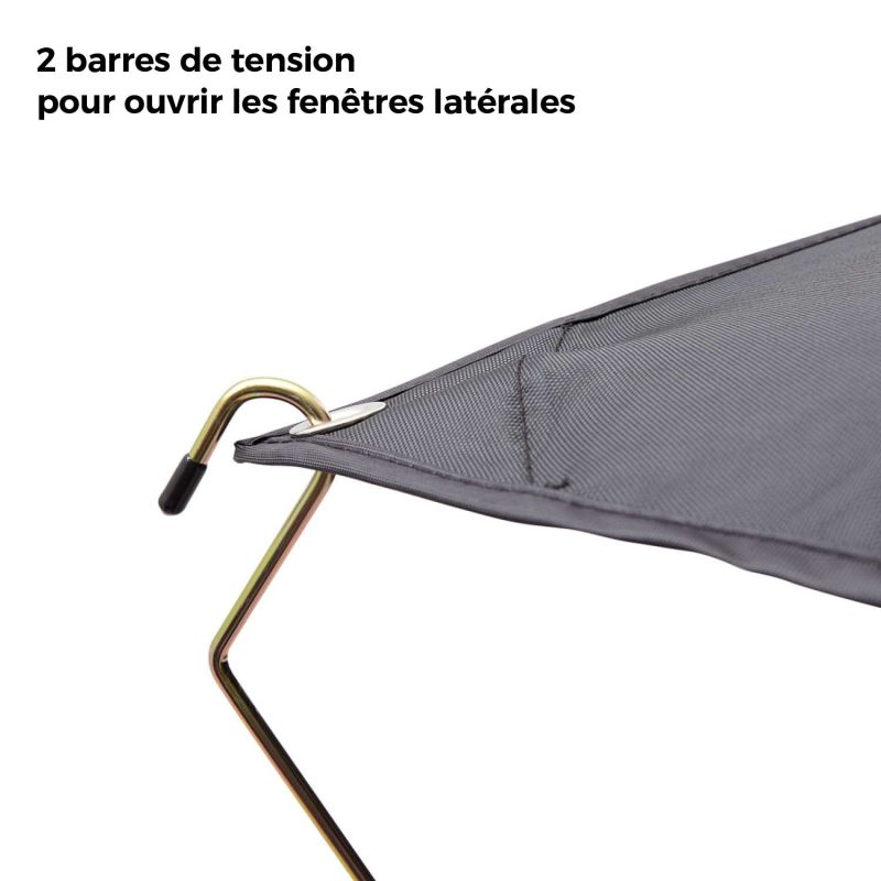 TENTE DE TOIT HYBRIDE MIGHTY OAK 160 LINE-X | Confort et Robustesse ...