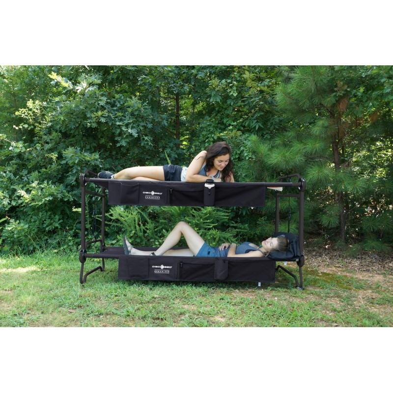 Lit Disc-O-Bed XLT 88 + organiseur – Confort XXL avec rangement intégré
